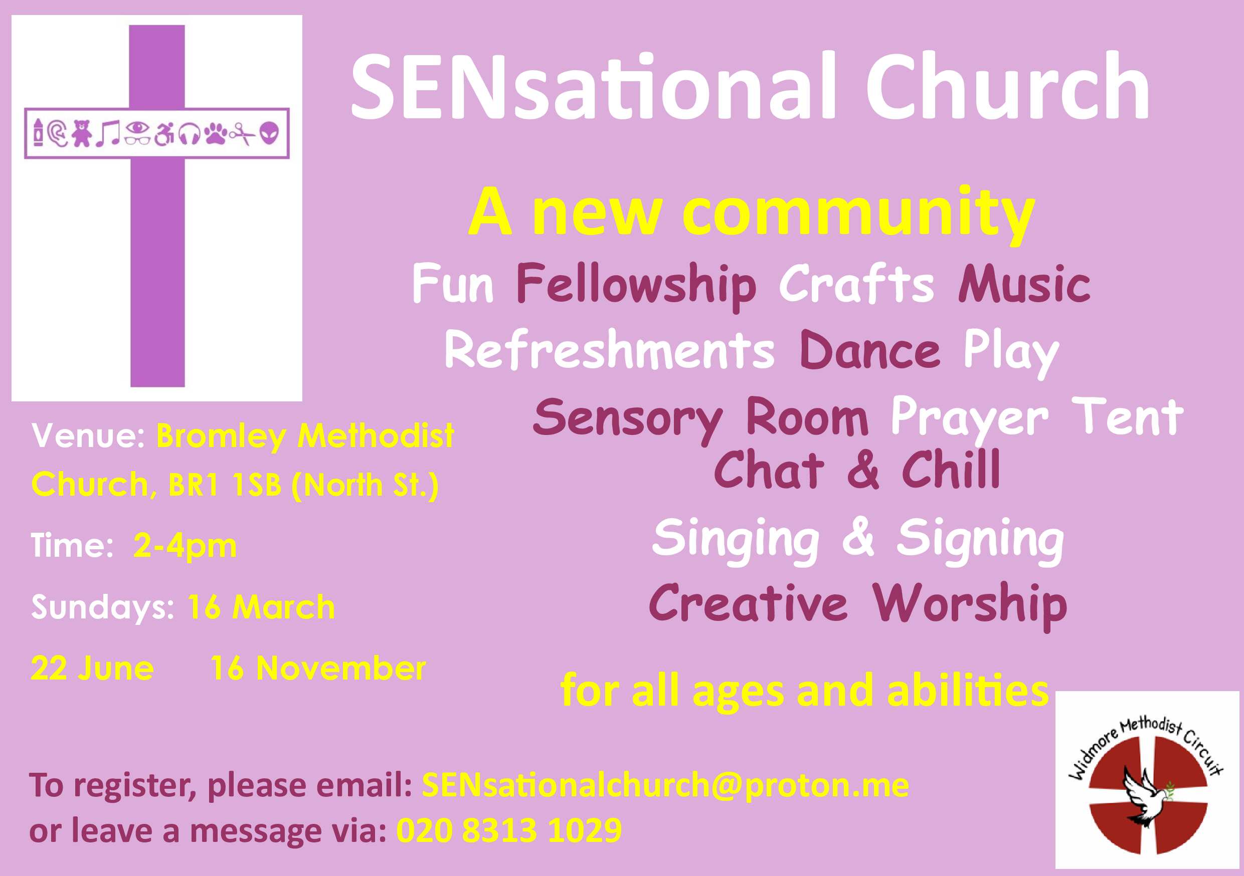 SENsational Church – Widmore Methodist Circuit